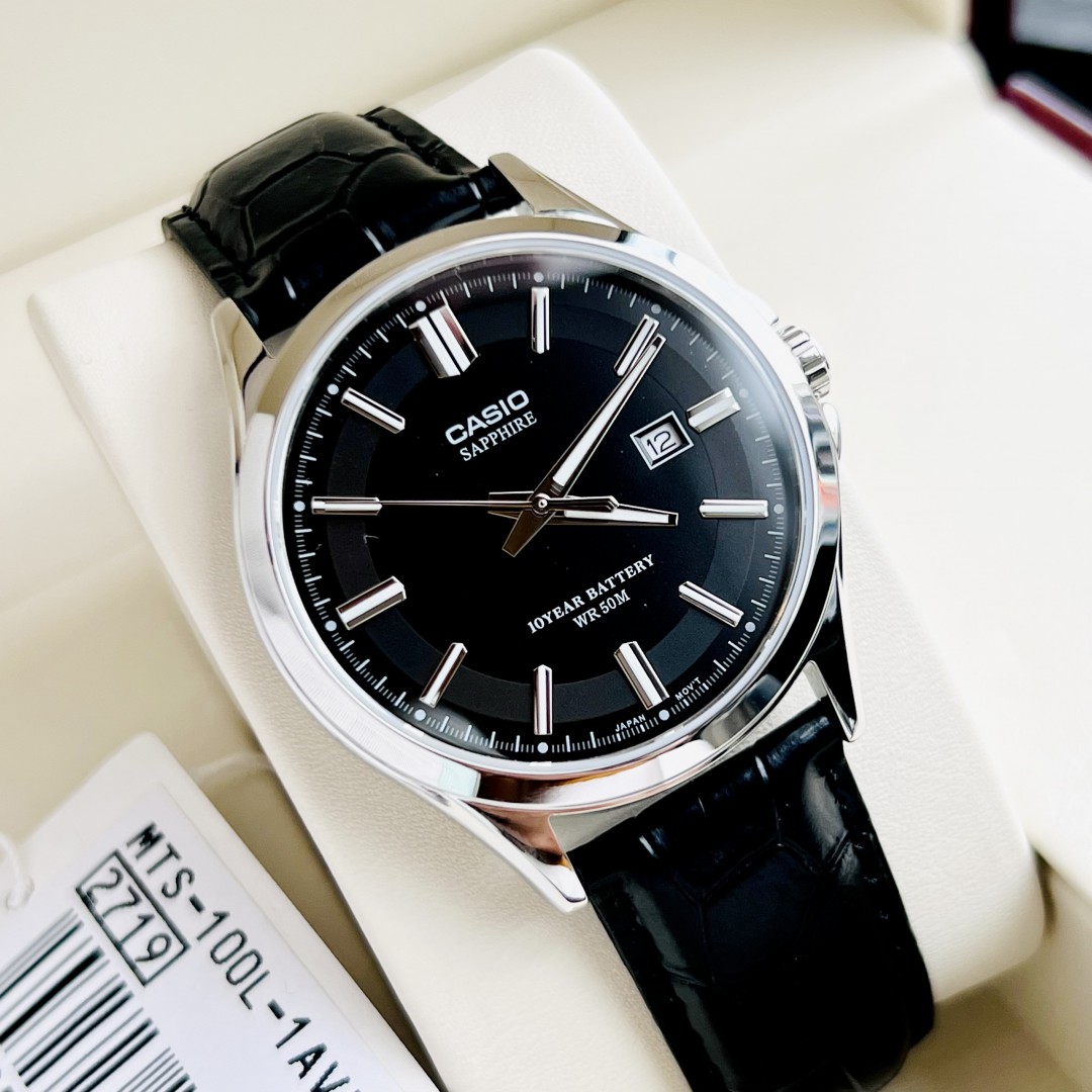 ĐỒNG HỒ CASIO NAM MTS-100L-1A SAPHIA | VioStore Uy tín là sức mạnh