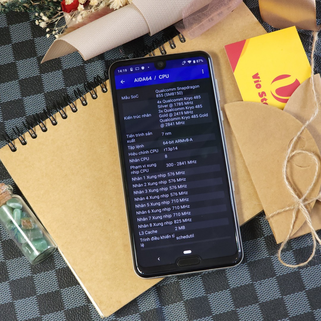 Sharp AQUOS R3 6GB|128GB Chip Snap 855 120HZ | VioStore Uy tín là sức mạnh