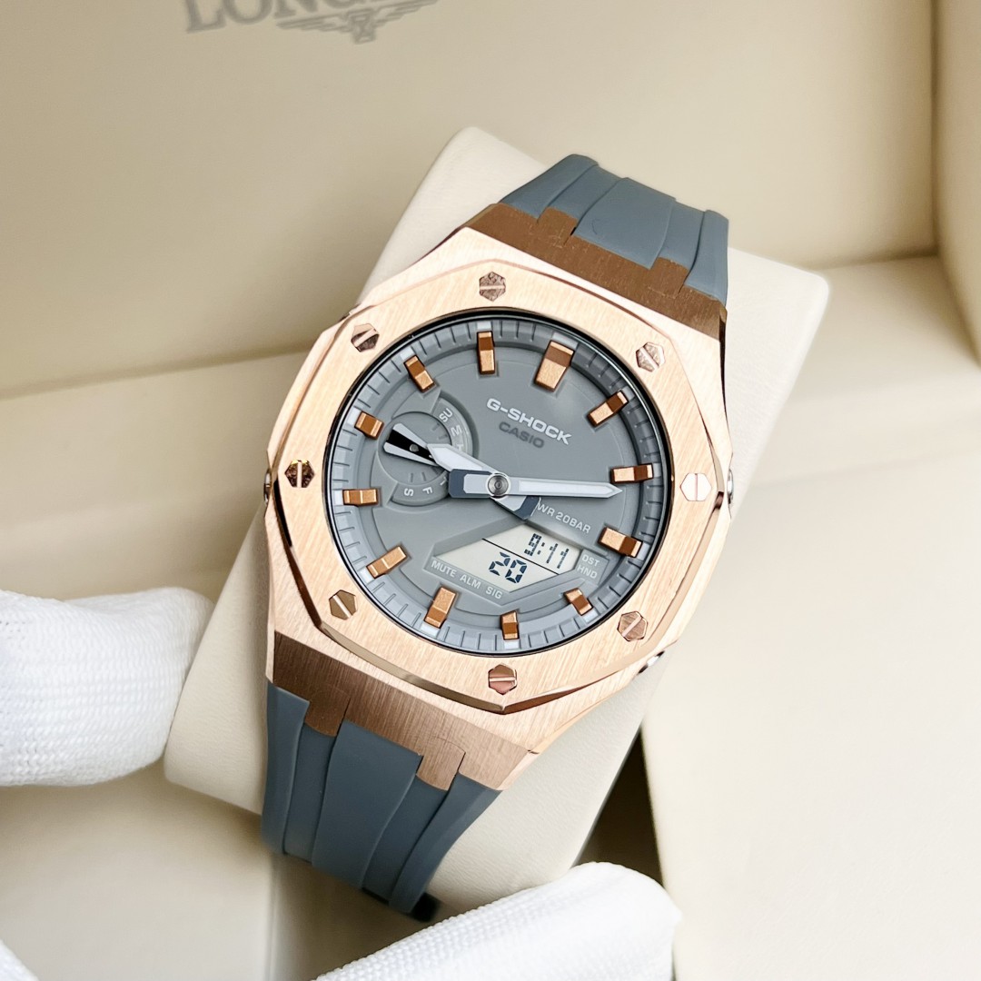Đồng Hồ Casio G-SHOCK GA2100 CUSTOM AP ROSE GOLD Gen 3 Dây Cao Su – BH ...