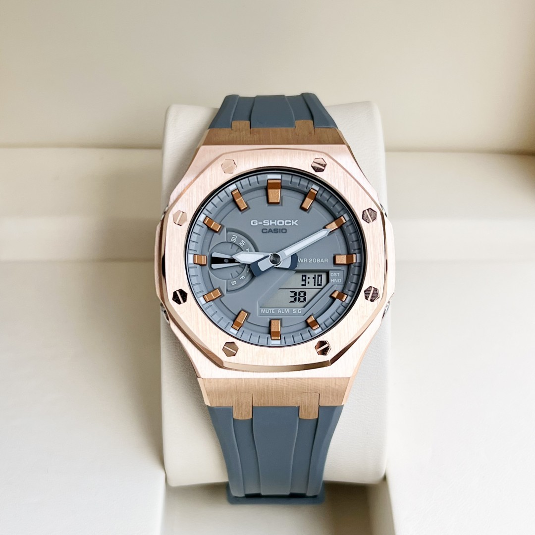 Đồng Hồ Casio G-SHOCK GA2100 CUSTOM AP ROSE GOLD Gen 3 Dây Cao Su – BH ...