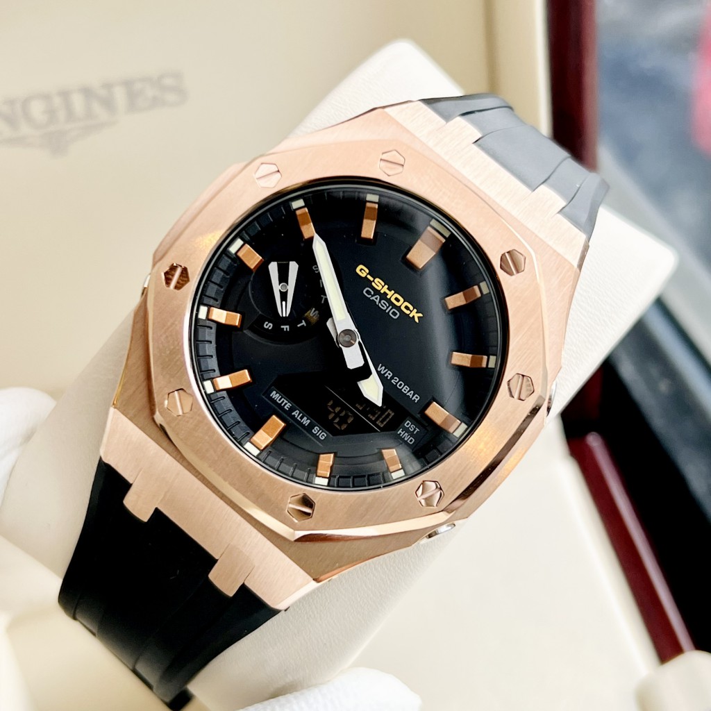 Đồng Hồ Casio G-SHOCK GA2100 CUSTOM AP ROSE GOLD Gen 3 Dây Cao Su – BH ...