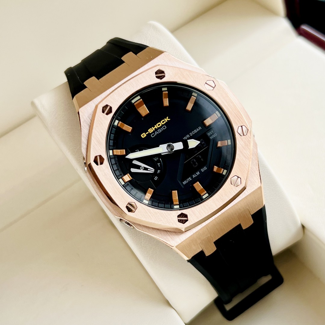Đồng Hồ Casio G-SHOCK GA2100 CUSTOM AP ROSE GOLD Gen 3 Dây Cao Su – BH ...