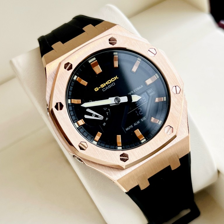 Đồng Hồ Casio G-SHOCK GA2100 CUSTOM AP ROSE GOLD Gen 3 Dây Cao Su – BH ...