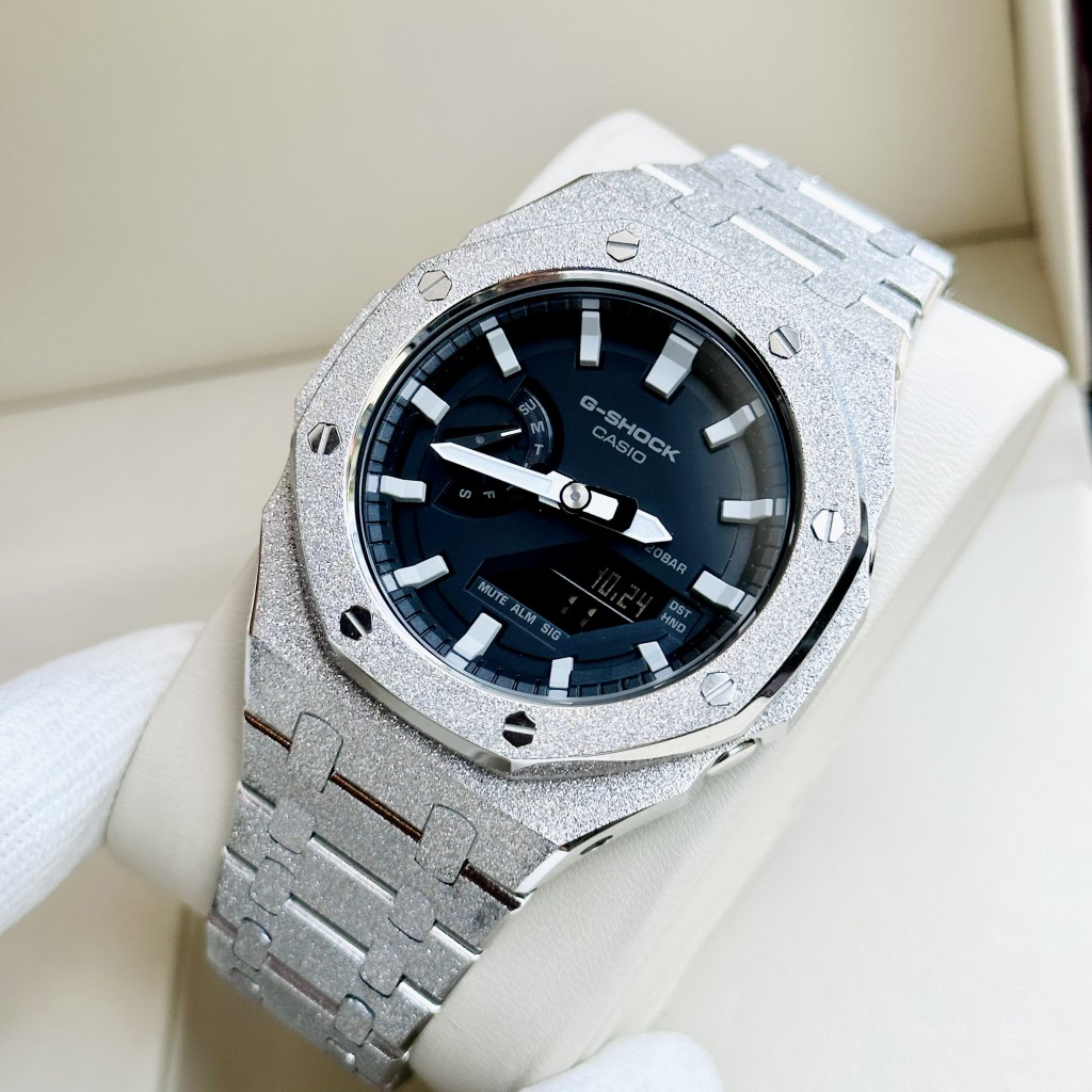 Đồng Hồ Casio G-SHOCK GA2100 CUSTOM APFULL SILVER SPECAL Gen 3 – BH 5 ...