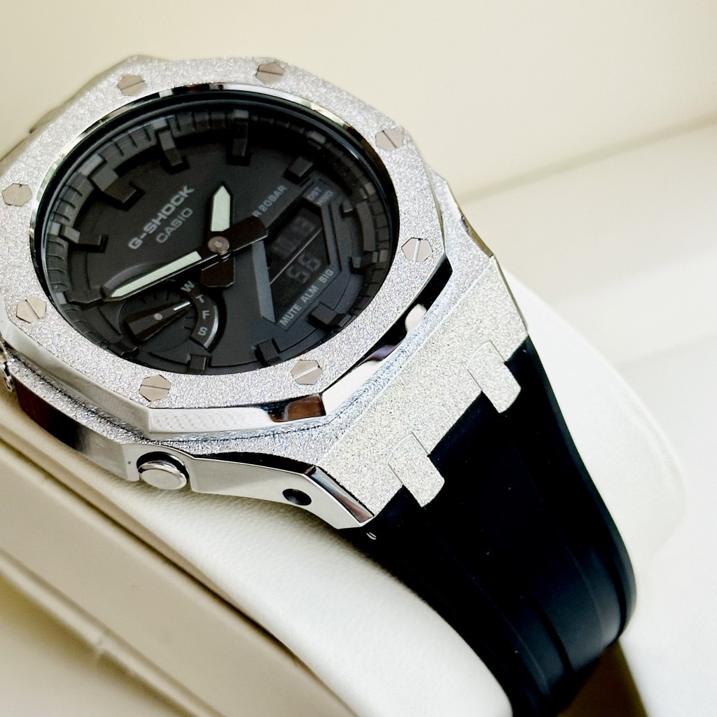 Đồng Hồ Casio G-SHOCK GA2100 CUSTOM AP SILVER SPECAL Gen 3 – BH 5 Năm ...