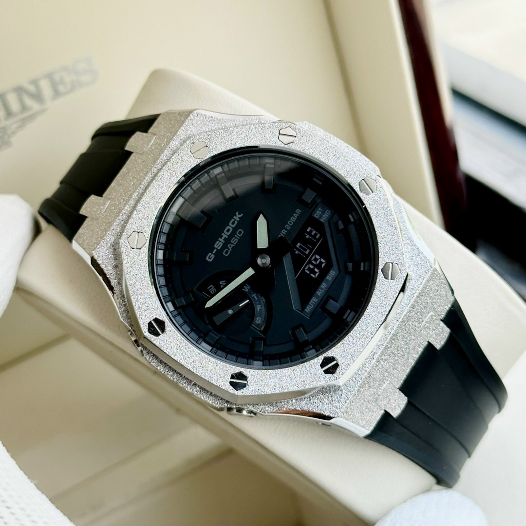 Đồng Hồ Casio G-SHOCK GA2100 CUSTOM AP SILVER SPECAL Gen 3 – BH 5 Năm ...