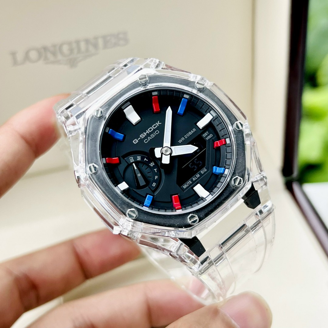 Đồng Hồ Casio G-SHOCK GA2100SKE CUSTOM PEPSI Gen 3 – BH 5 Năm – Chính ...