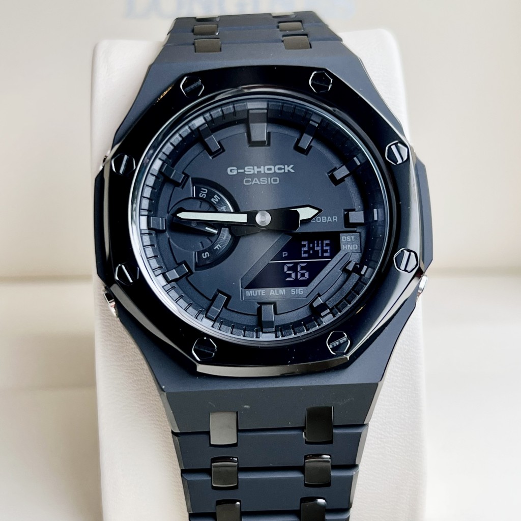 Đồng Hồ Casio G-SHOCK GA2100 CUSTOM ĐEN NHÁM – BH 5 Năm – Chính Hãng ...
