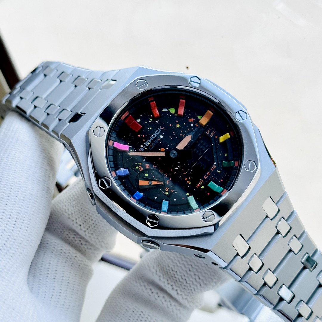 Đồng Hồ Casio G-SHOCK GA2100 CUSTOM AP NHÁM GALAXY – BH 5 Năm – Chính ...
