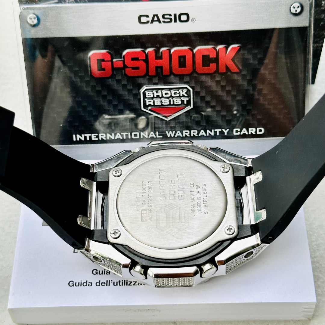 Đồng Hồ Casio G-SHOCK GA2100 CUSTOM AP GALAXY Gen 3 Dây Thép – BH 5 Năm ...