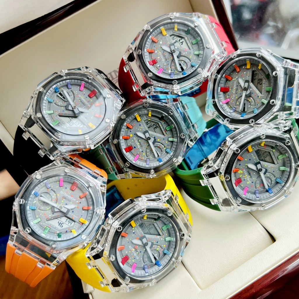 Đồng Hồ Casio G-SHOCK GA2100 CUSTOM AP ROSE GOLD Gen 3 Dây Thép – BH 5 ...