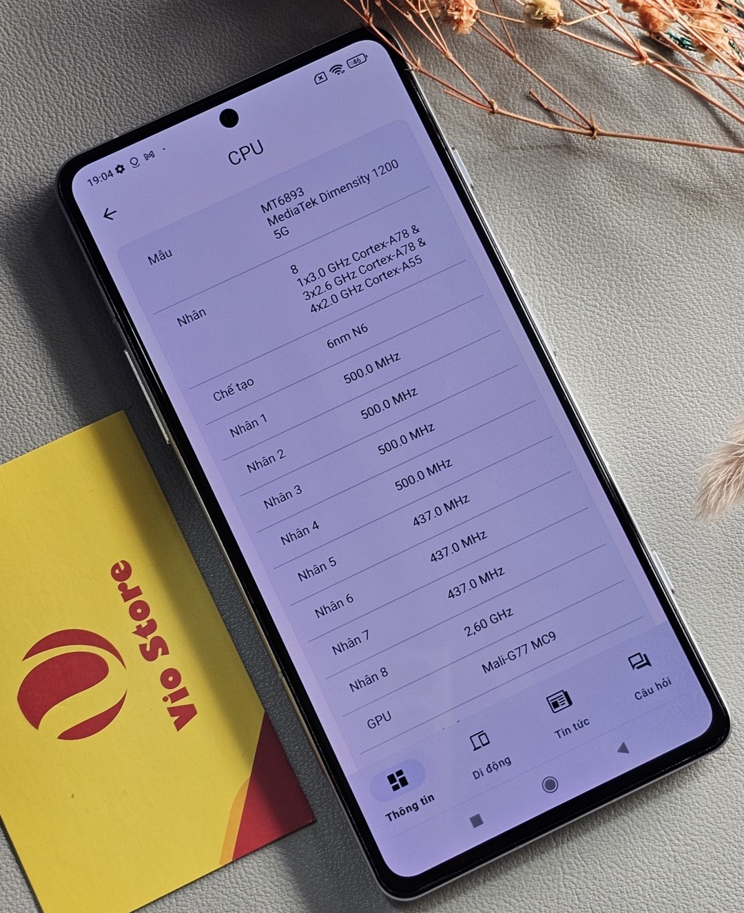 Xiaomi Redmi K40 Gaming Edition 12GB|256GB Dimensity 1200 | VioStore Uy tín là sức mạnh